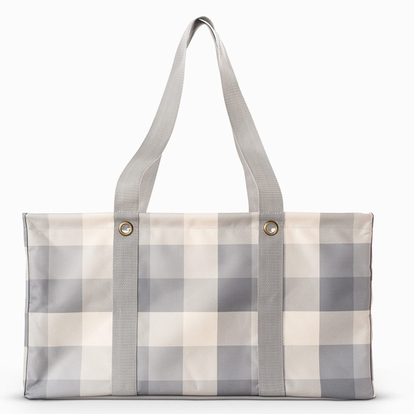 thirty-one | Bags | Brushed Check Large Utility Tote | Poshmark